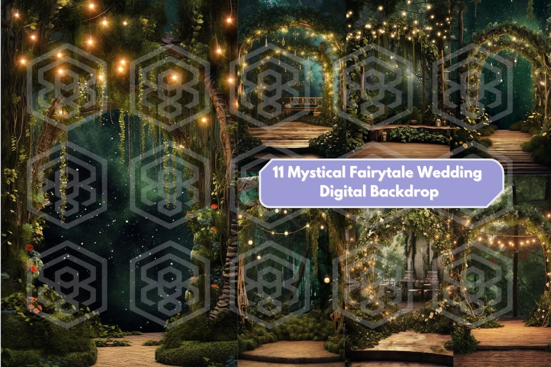11 Mystical Fairytale Theme Backdrops, Enchanting Photography Overlays ...