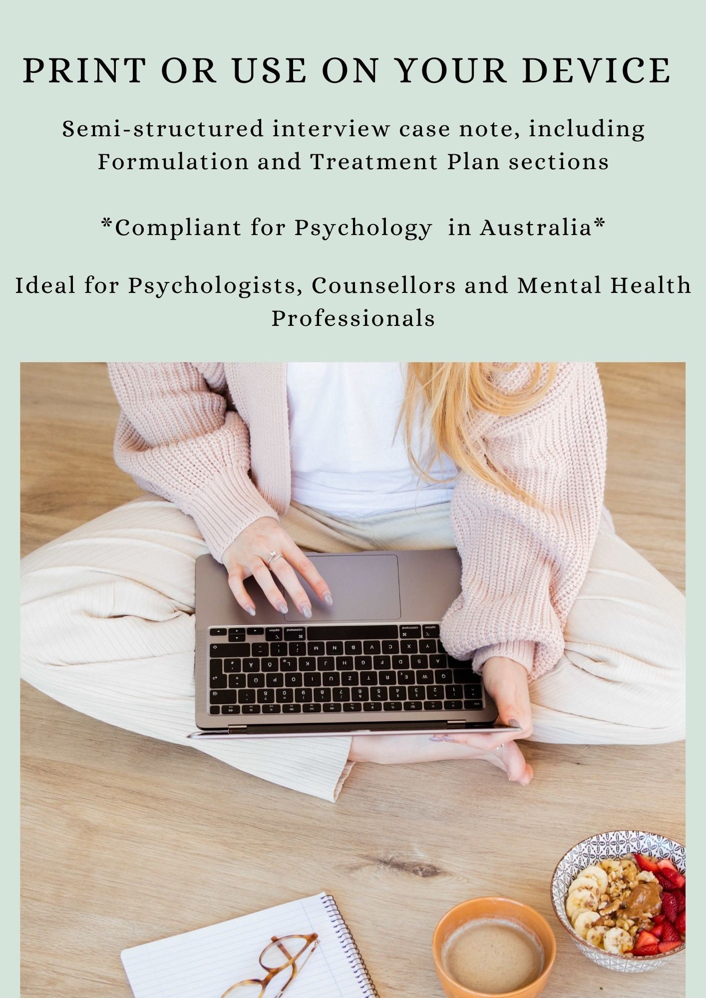 Initial Assessment Semi Structured Interview Case Note Template ...