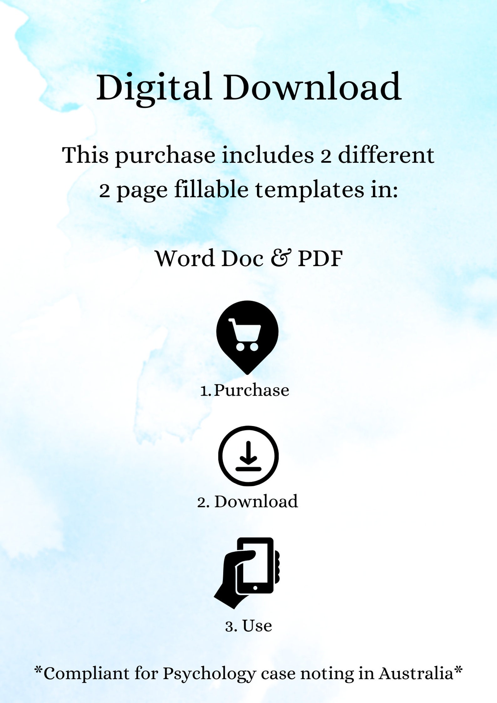 Case Note Template for Therapists. Psychology Progress, Client Case ...