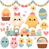 Easter Chicky Chicky Choo Choo PNG Bundle - Etsy