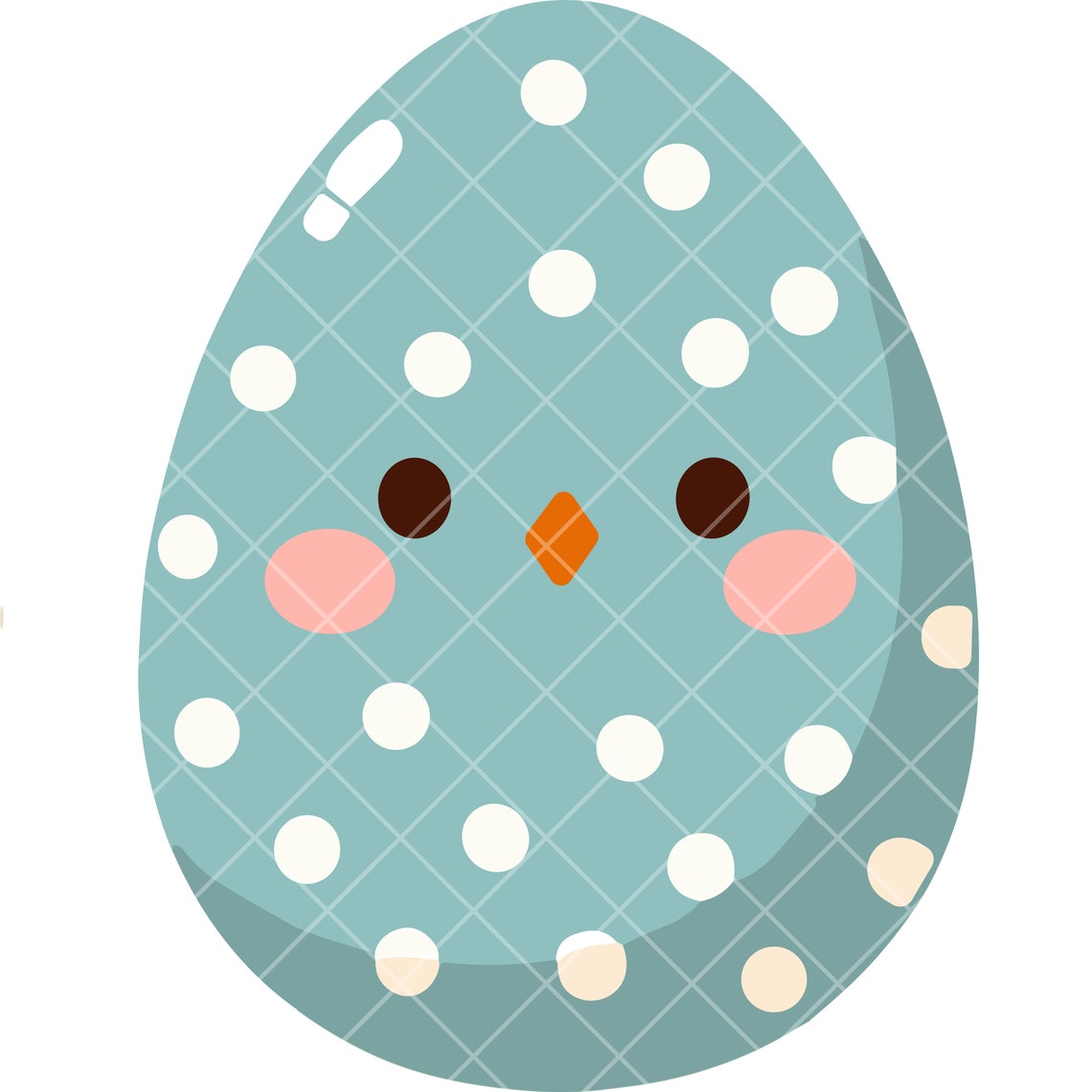 Cute Easter Chickens and Eggs PNG Bundle - Etsy