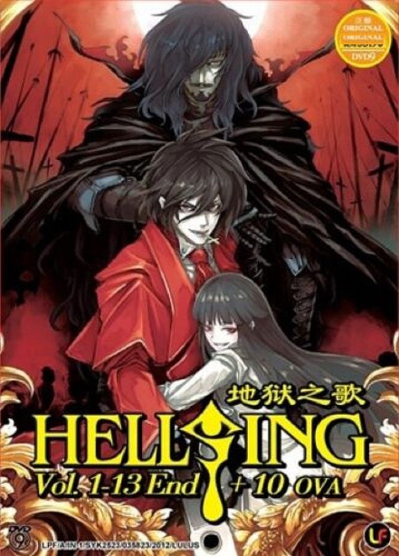 Dvd Anime HELLSING Complete TV Series (1-13 End + 10 Ova ) English ...