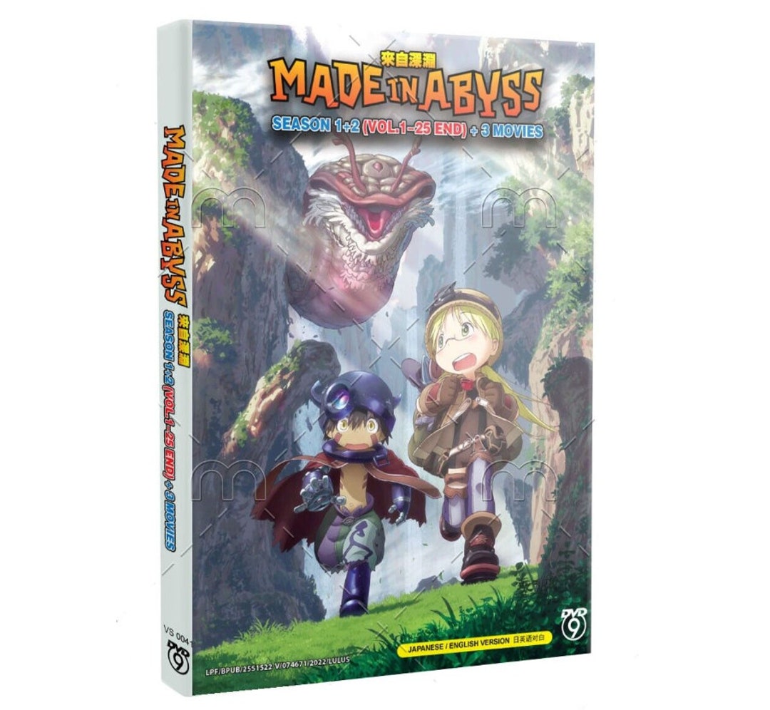 Made in Abyss Season 1+2+3 Movies DVD (ep 1-25 End) (english Dubbed ...