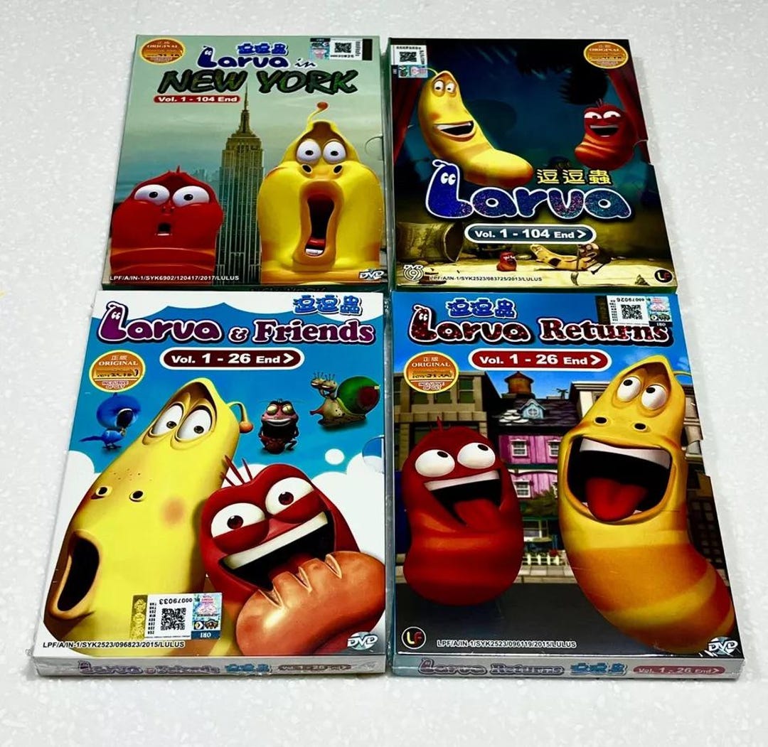 Larva Collection (new York, Returns , Friends) ~ All Region ~ Brand New ...