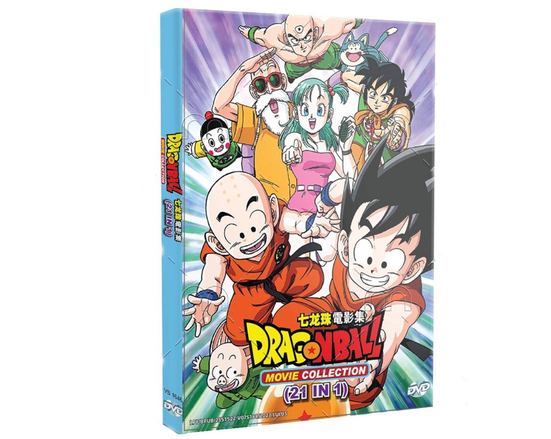 DVD Dragon Ball Movie Collection 21 Movies English Dubbed All - Etsy