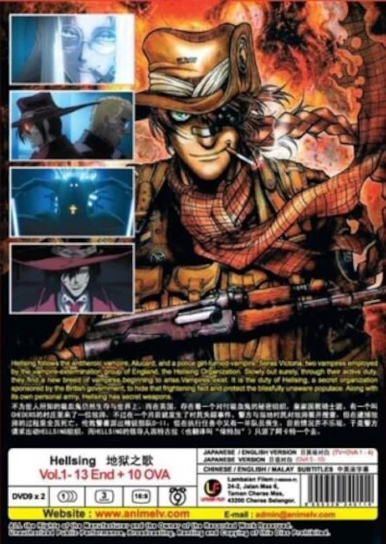Dvd Anime HELLSING Complete TV Series (1-13 End + 10 Ova ) English ...