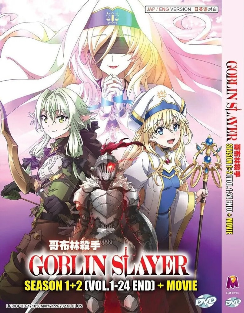 Anime DVD Goblin Slayer Season 1+2(1-24end+movie) Complete Anime All ...