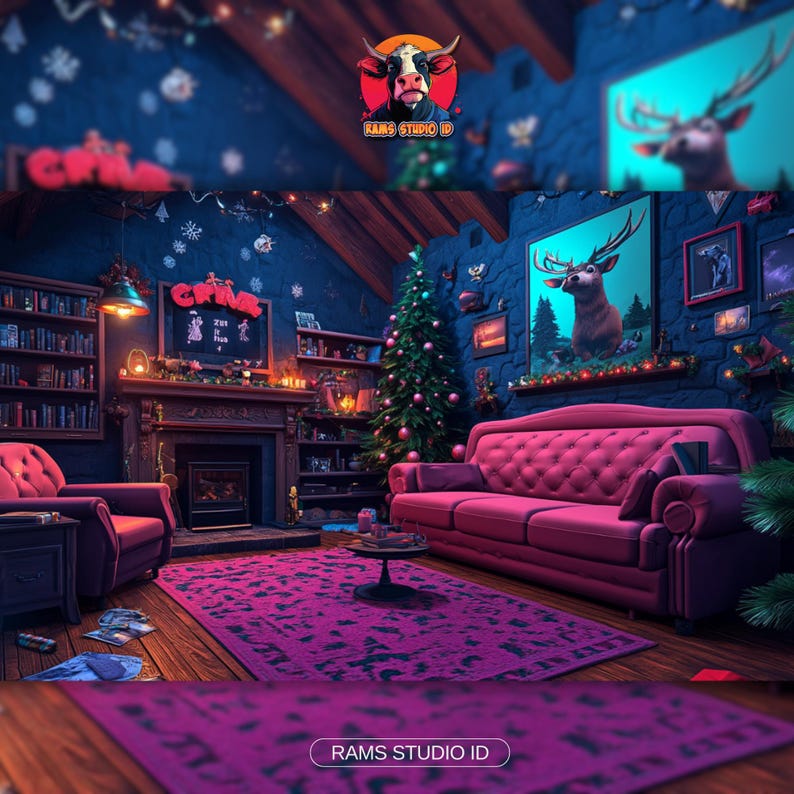 Exclusive Custom Animated Backgrounds Seamless Looping Video Vtuber ...