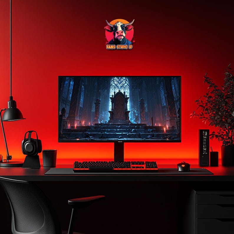 Animated Background | the Ominous Throne Room of a Dark Castle ...