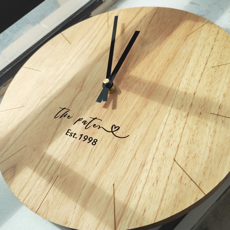 Personalized Clock - Etsy