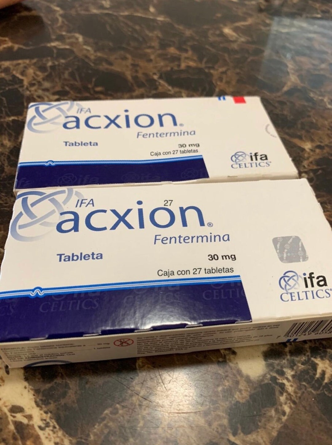 Acxion Tabletas Caja Con 27 Tabletas - Etsy