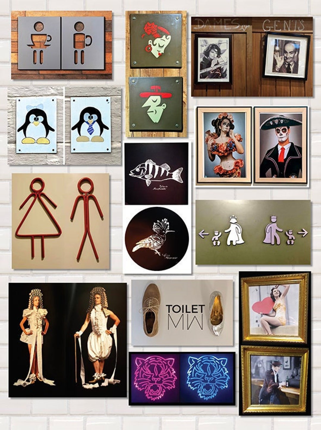Funny Bathroom Posters, International Signs, Bathroom Decor, Poster ...