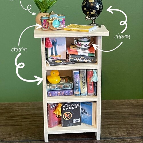 Bookshelf for Mini Books - Etsy UK