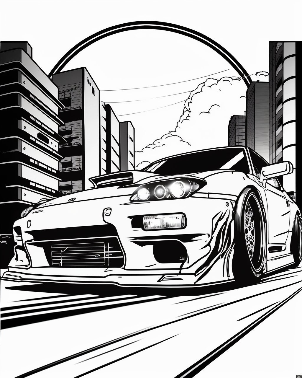 Jdm Coloring Pages