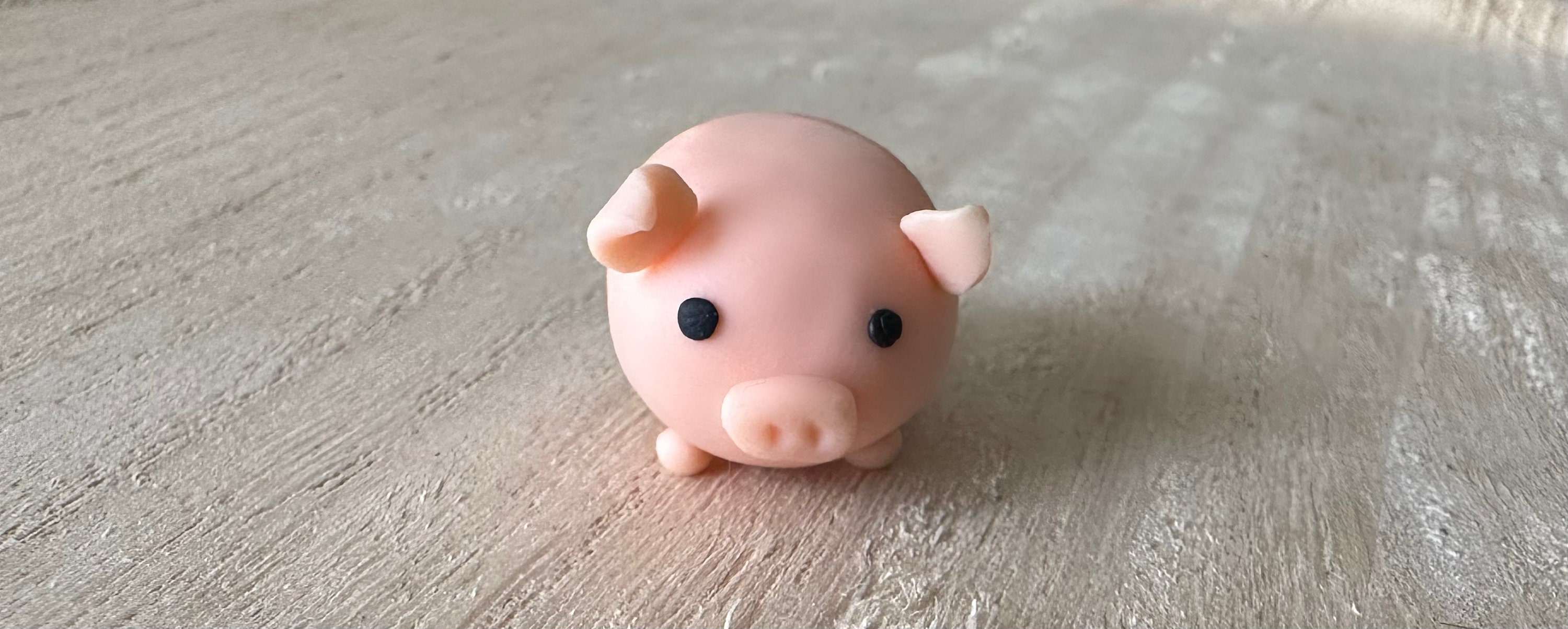 Cute Farm Animal Figurines Handmade, Polymer Clay - Etsy