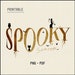 SPOOKY SEASON PNG + Pdf Printable Halloween Original Design. Contains ...