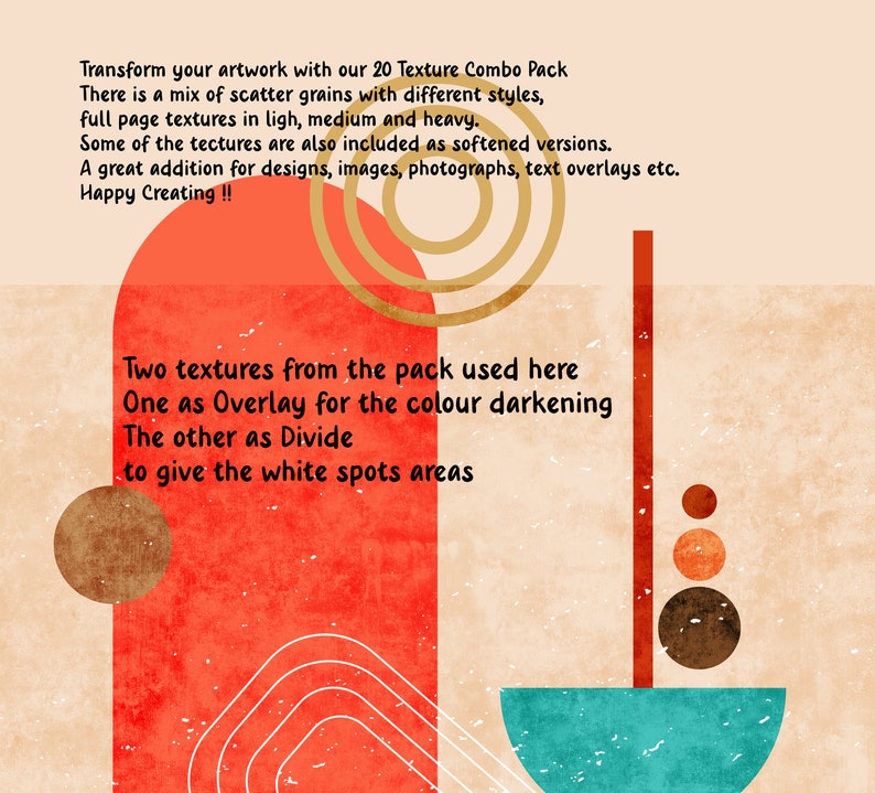 GRAIN GRIT TEXTURE Overlay Bundle X 20 Raster Pack Light, Medium, Heavy ...