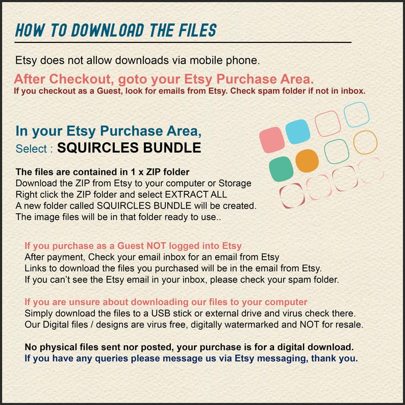 SQUIRCLES ROUNDED SQUARE Shape Design Elements Bundle in Solid, Outline and Corner Cut Shapes in ...