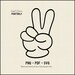 PEACE SIGN HAND Cartoon Style Printable Clip Art, Digital Download Png ...