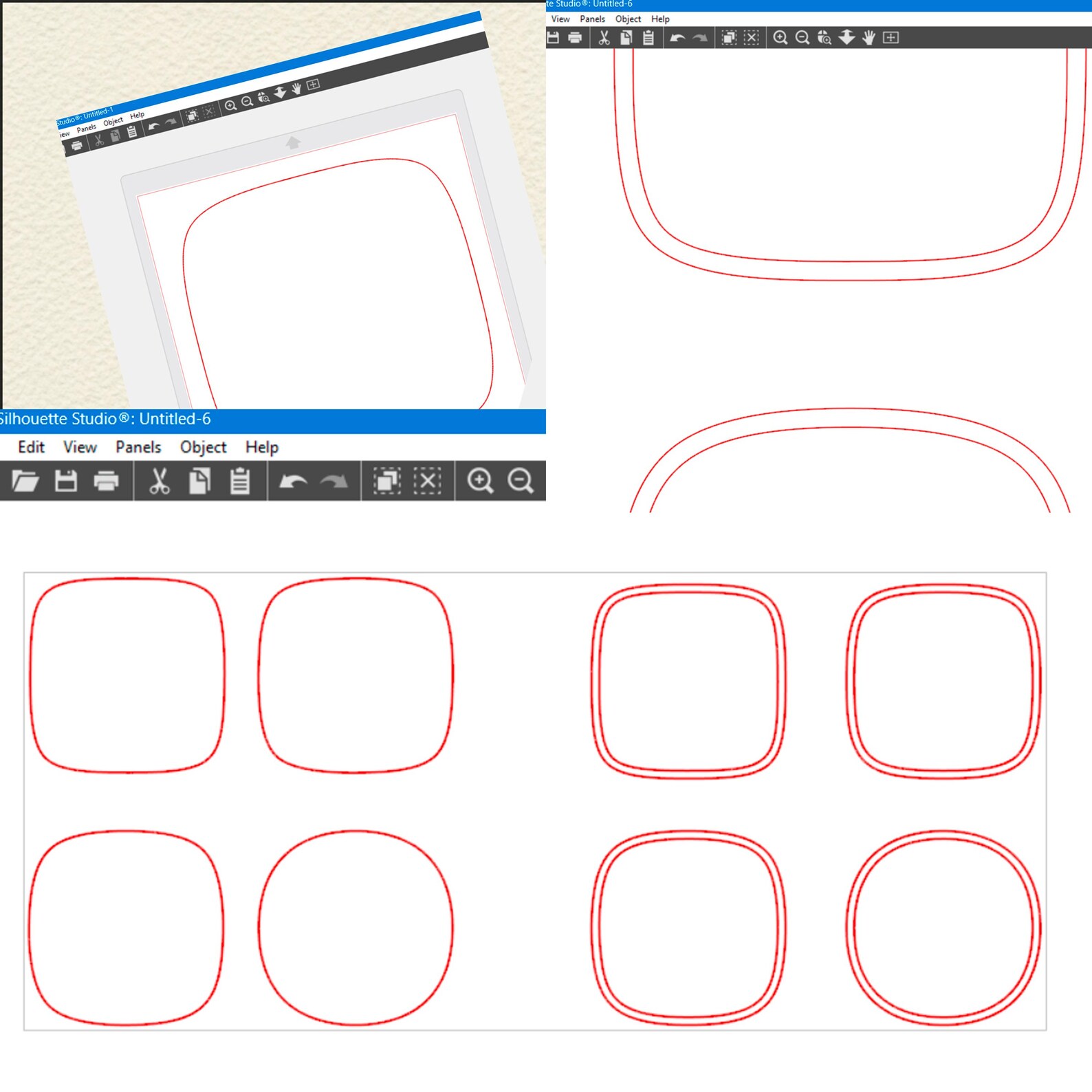 Rounded Square Laser Cut Files: Squircle SVG, DXF, AI (digital Download ...