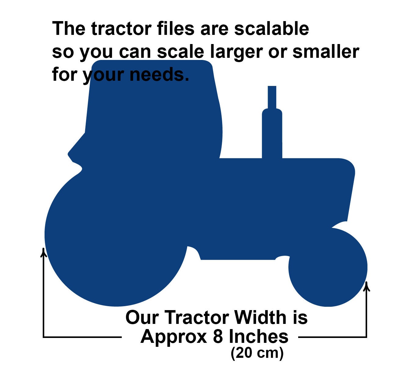 FARM TRACTOR LASER Cutting Project, Svg, Dxf, Xcs, Digital Download ...