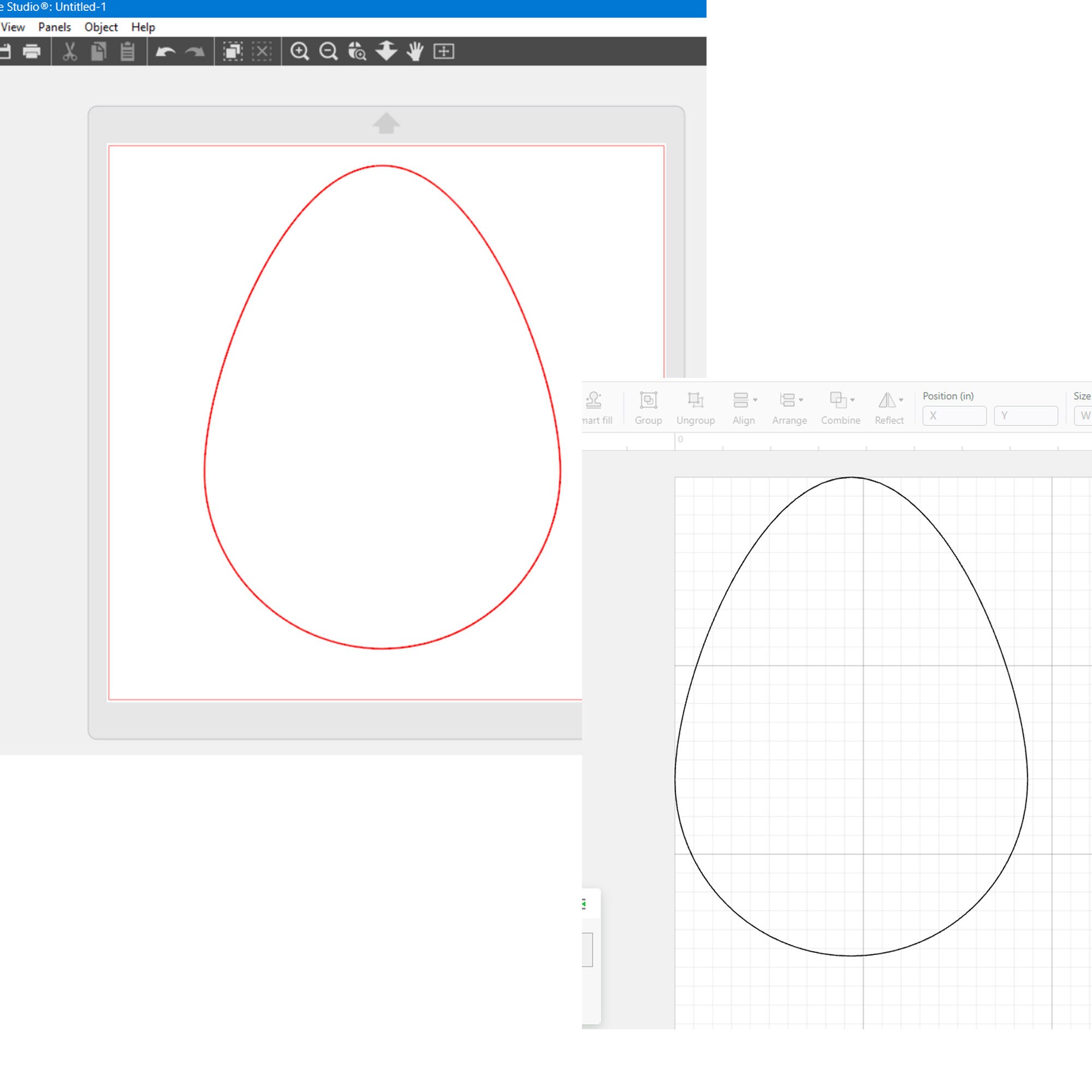 EGG SHAPE LASER Cutting Template Svg, Dxf, Png. Easter Egg Silhouette ...