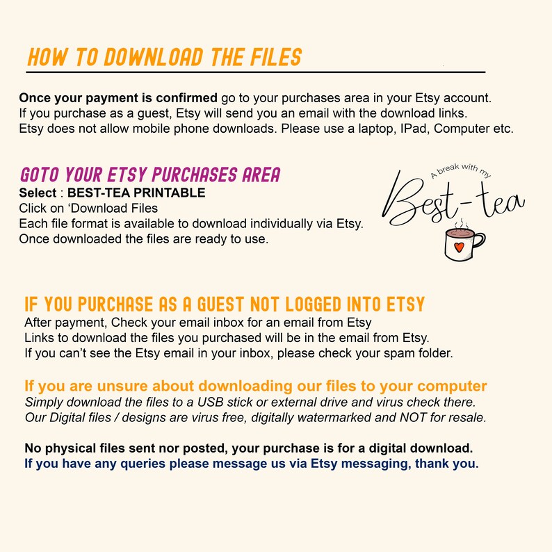 BEST-TEA Break Time Printable DESIGN for Mugs, Cups. Png, Pdf, Svg, Ai ...