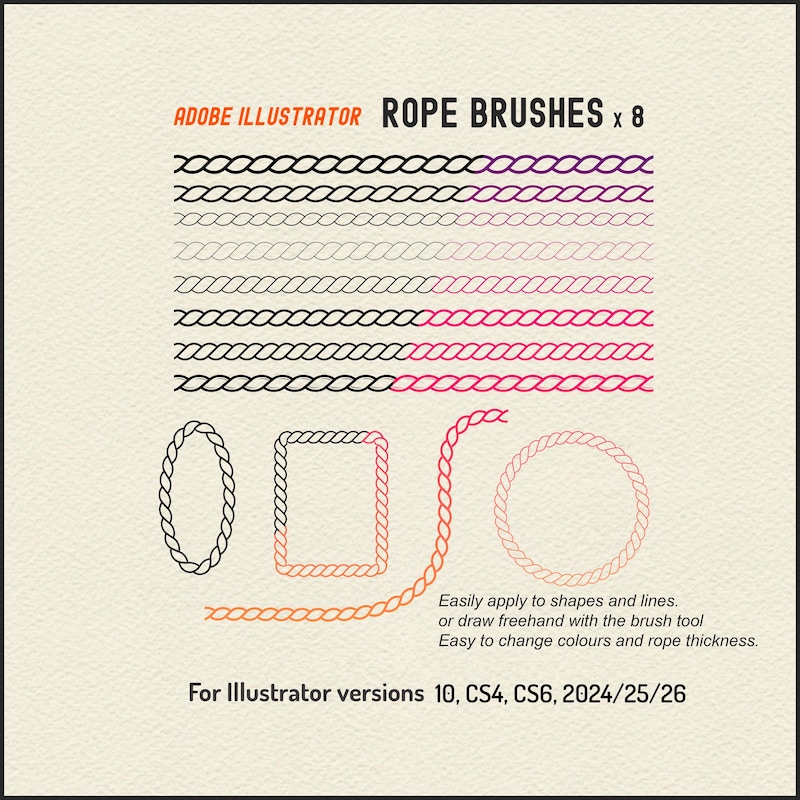 Rope Tattoo - Etsy