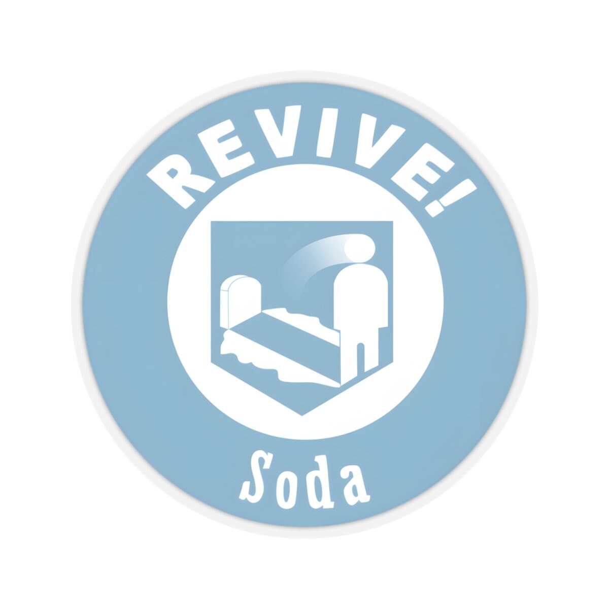 Quick Revive Soda Label