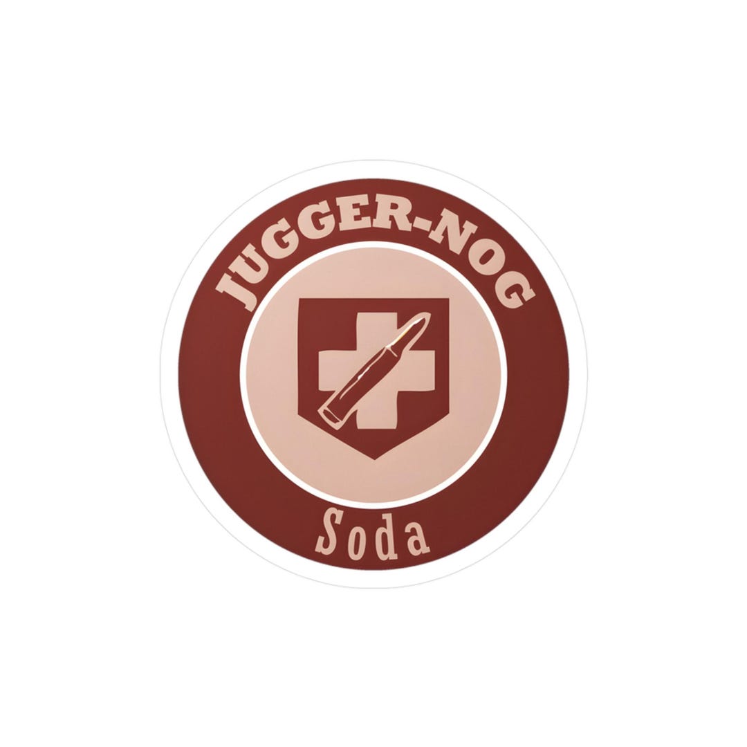 Juggernog Sticker | PERK-A-COLA Sticker | Gamer Gift | Cod Zombies ...
