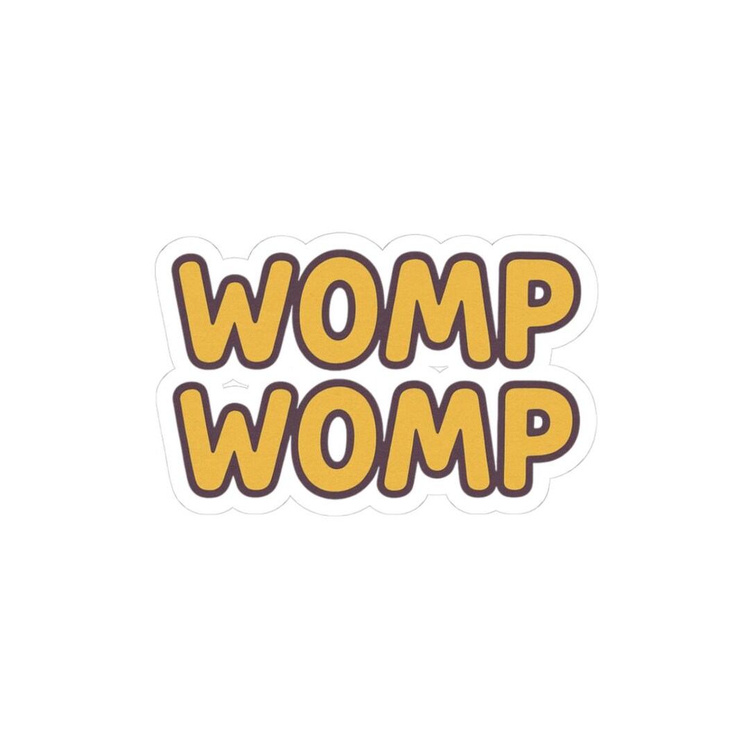 Womp Womp Sticker, Meme Water Bottle Stickers, Vinyl Waterproof Decals ...
