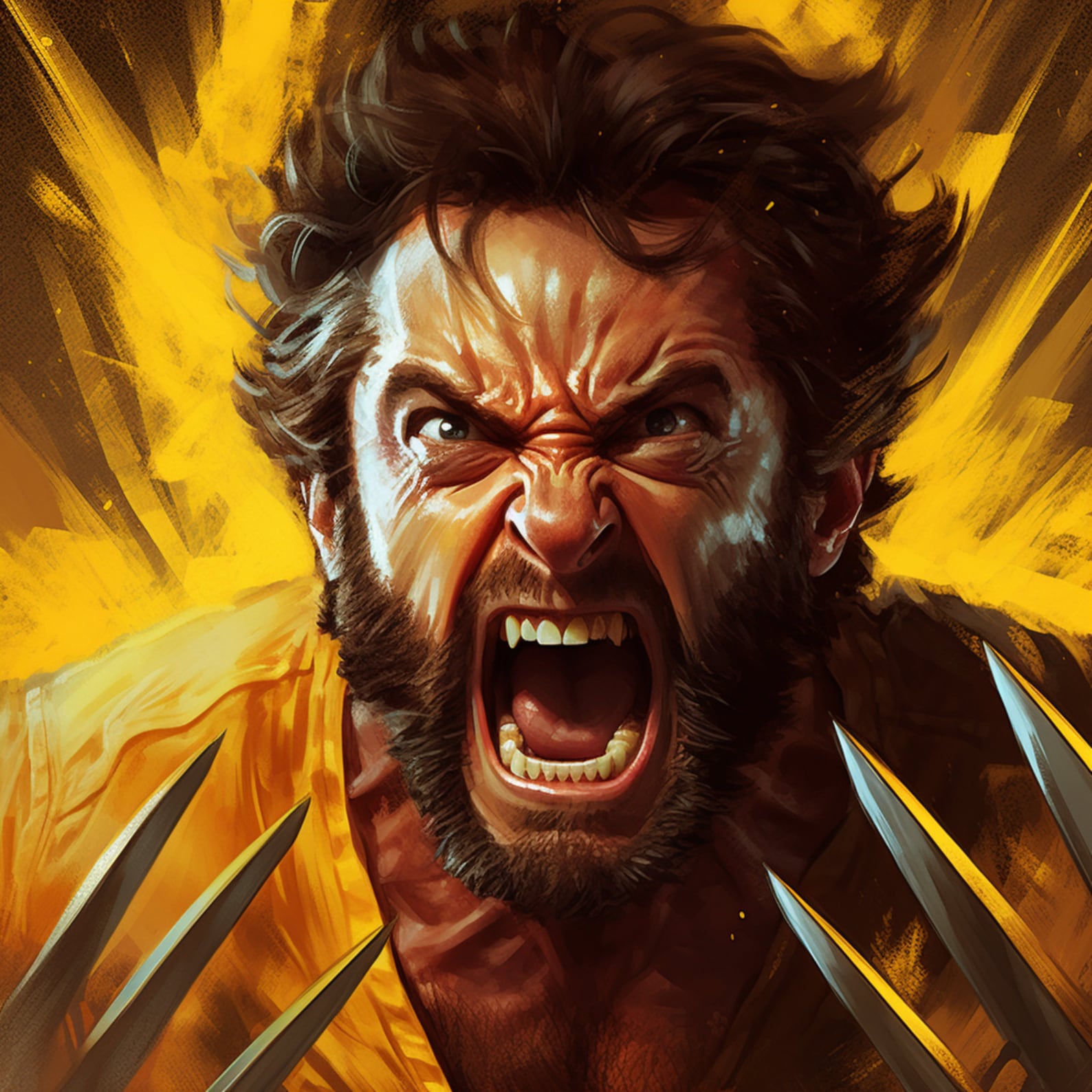 Wolverine Wall Poster - Etsy