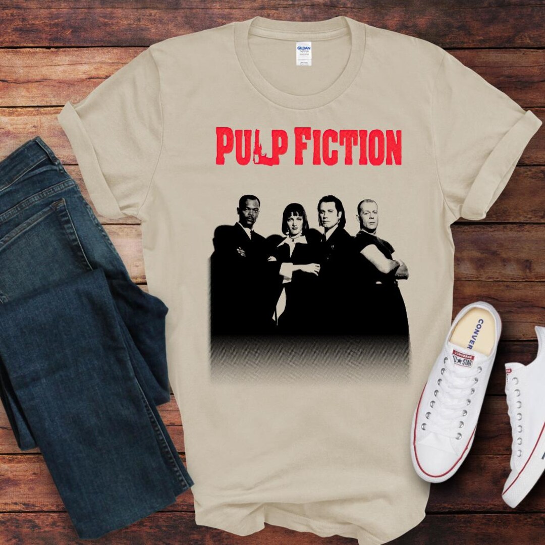 Pulp Fiction Tee | 80s Action Movie T-shirts Vintage Style | Cult ...