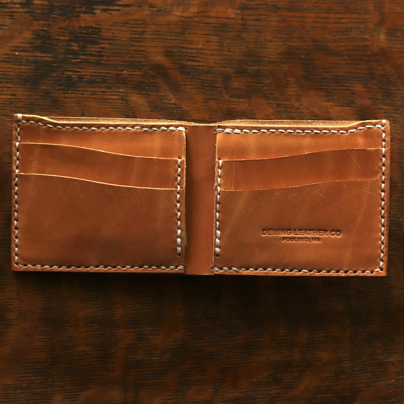 No Fold Mens Wallet - Etsy