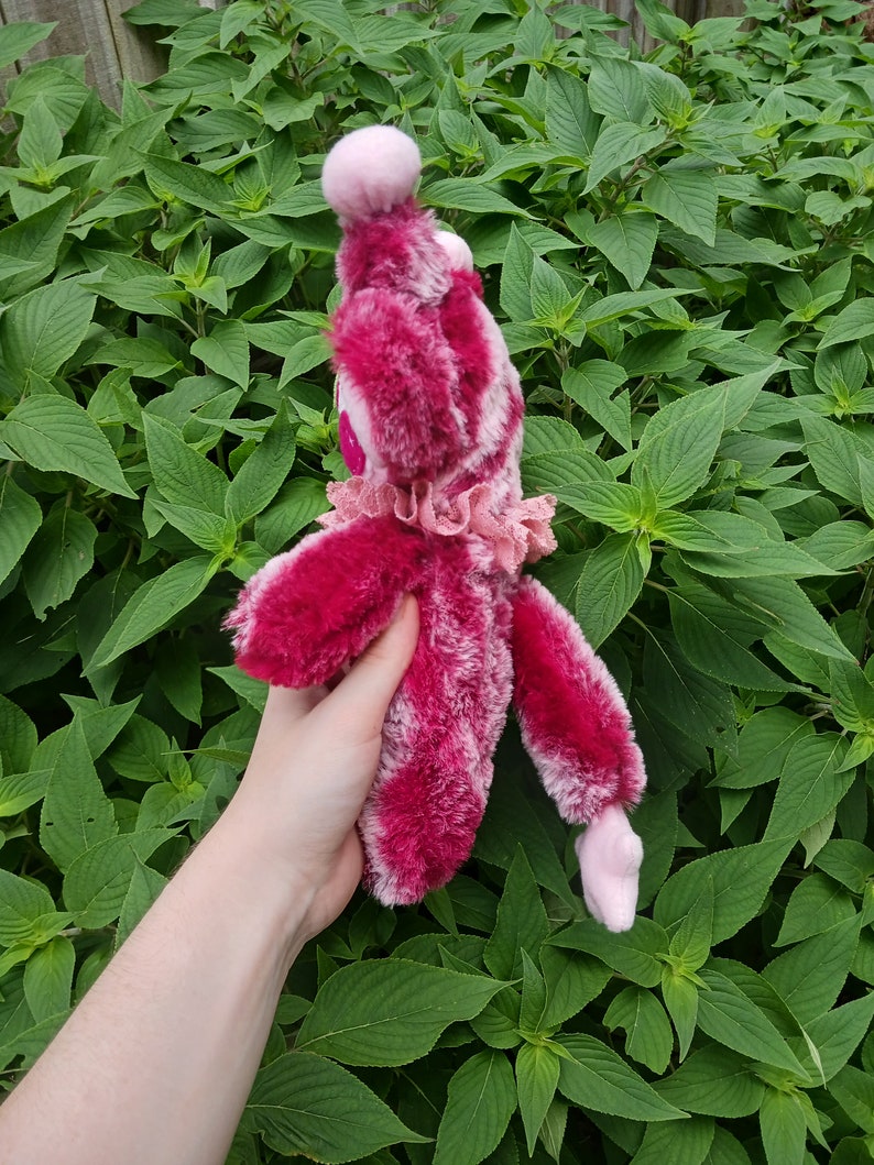 Ellie the Space Monkey, Unique Handsewn Handmade Plush Art Doll - Etsy