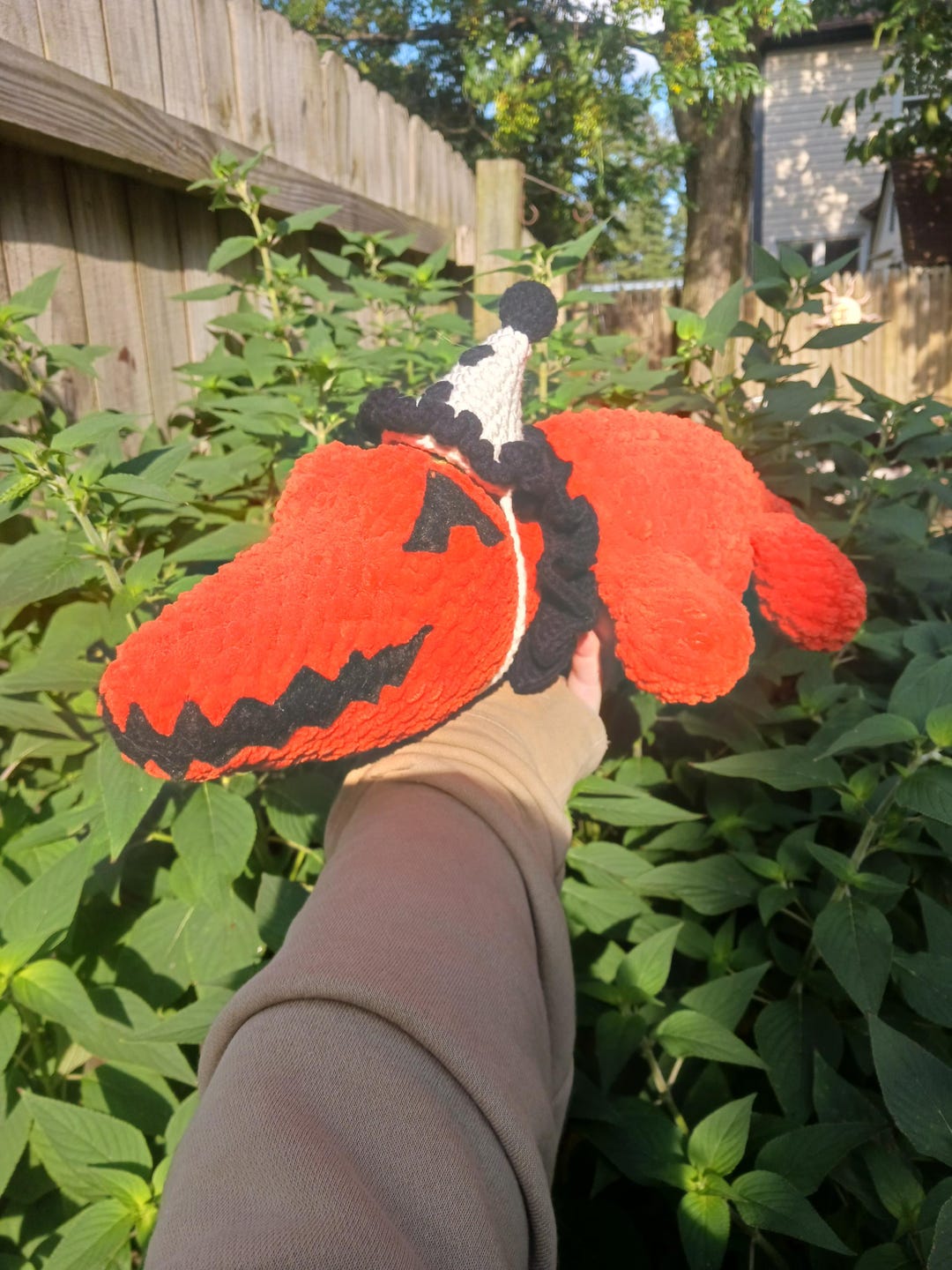 Jordie the Jack-o-gator, Jack-o-lantern Alligator, Plush Handmade ...