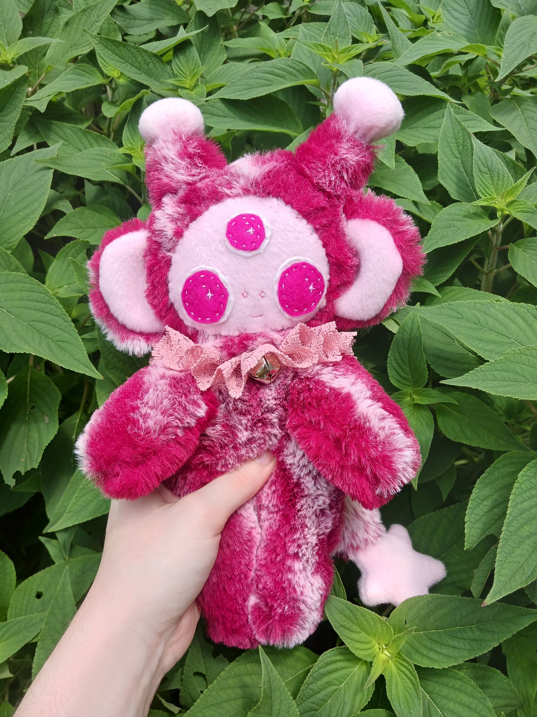 Ellie the Space Monkey, Unique Handsewn Handmade Plush Art Doll - Etsy