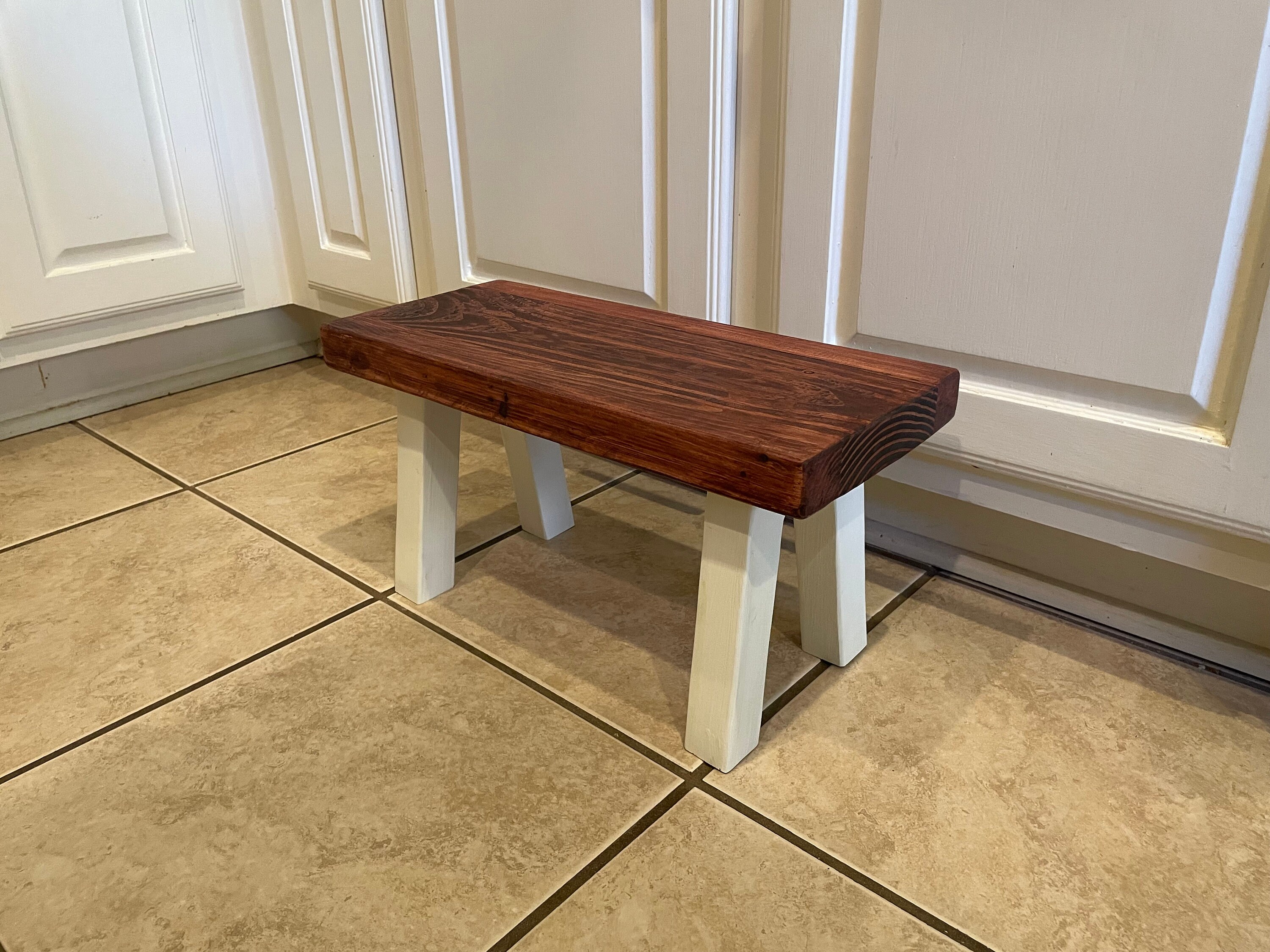 Wooden Kids Stool Handmade and Custom - Etsy