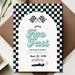 First World Tour Birthday Invitation Born to Rock Birthday Invite ...