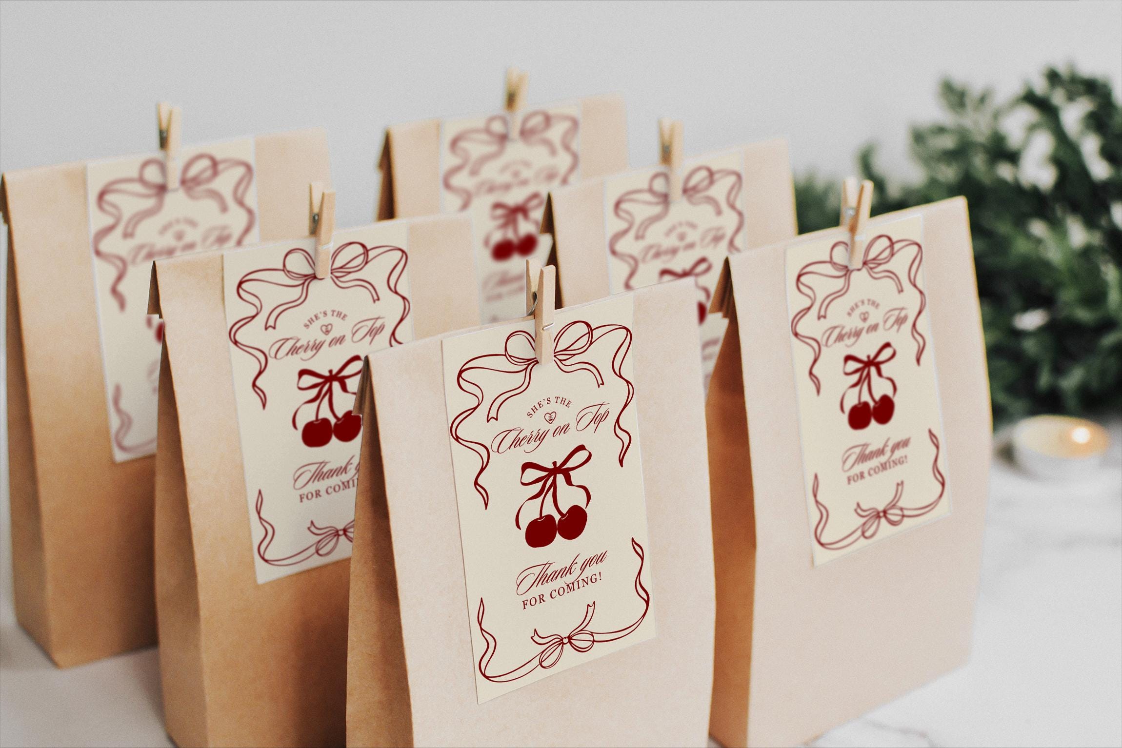Cherry on Top Bridal Shower Bundle Cherry Bachelorette She’s the Cherry ...