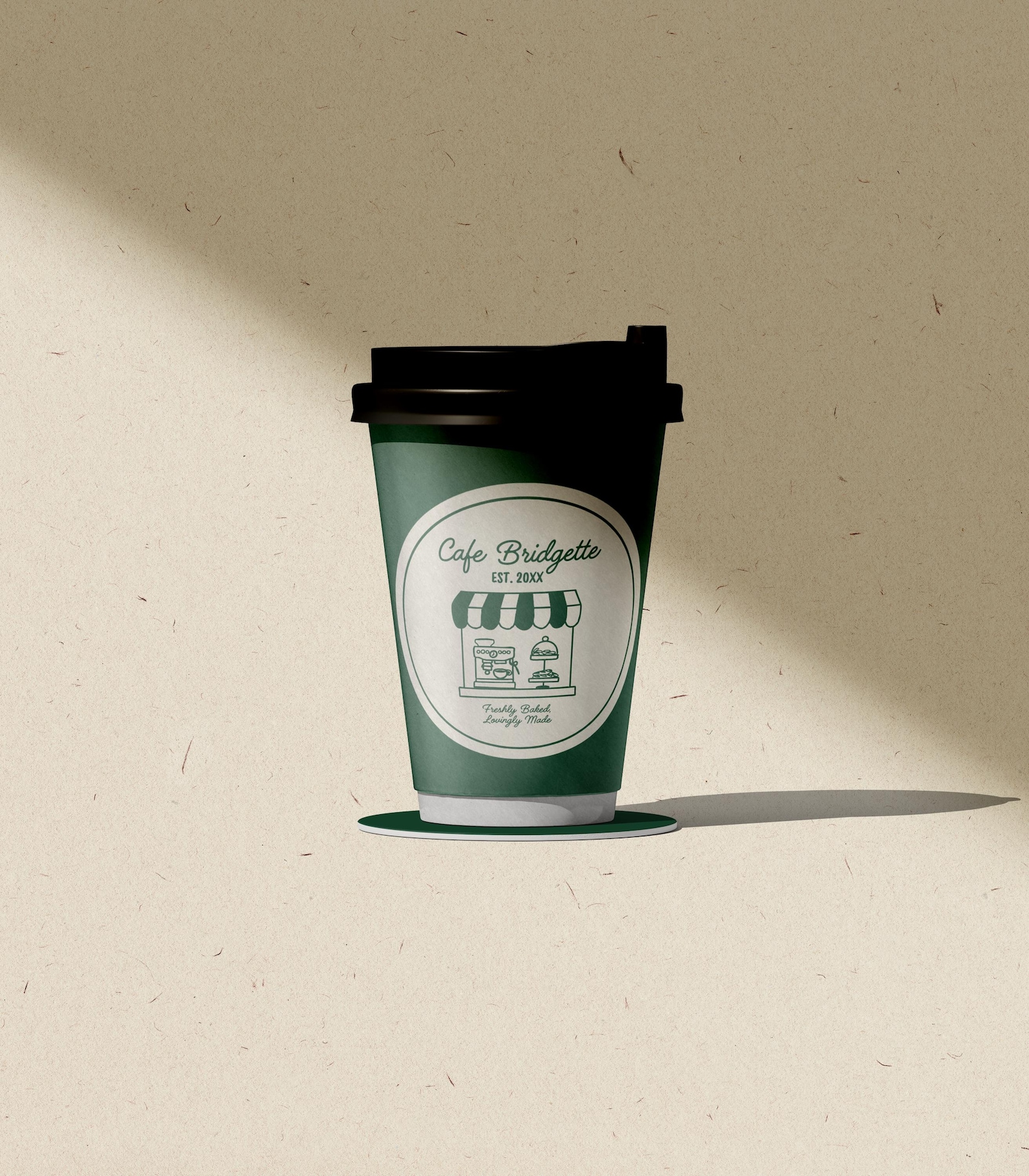 Cafe Birthday Thank You Card Template Editable Home Coffee Shop Receipt ...