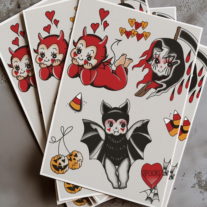 Flash Art - Etsy