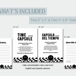 First Birthday Time Capsule Primer Cumpleaños Capsulo Del - Etsy