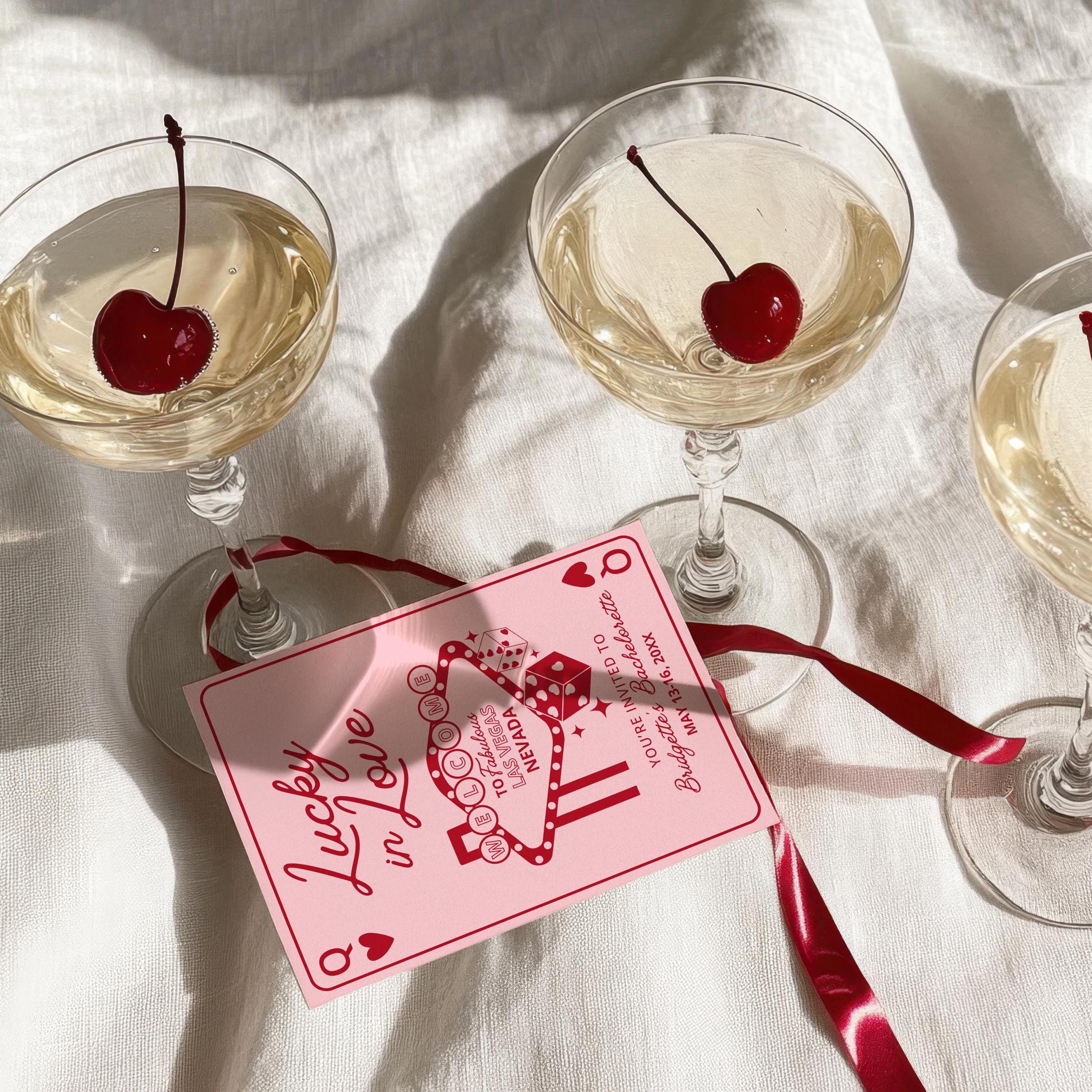 Las Vegas Bachelorette Itinerary Template: Lucky in Love Weekend ...
