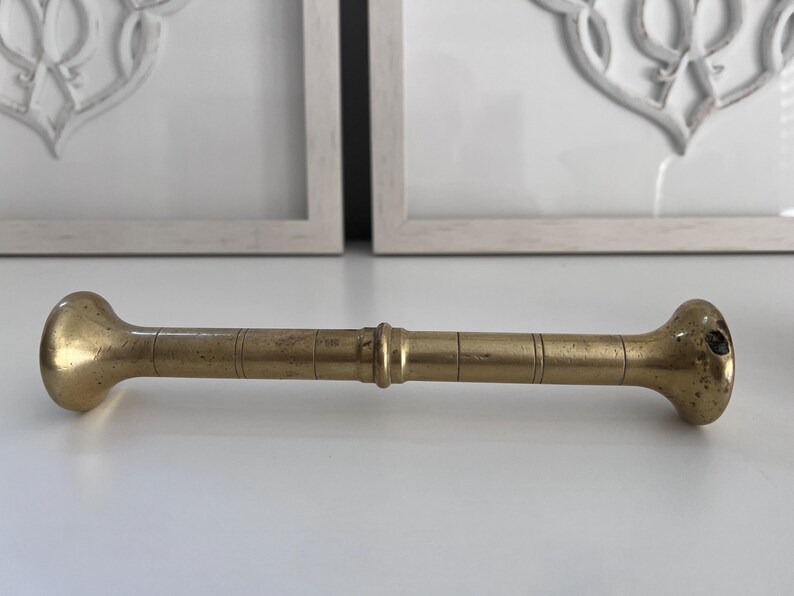 Vintage Mortar and Pestle Set | Brass | Apothecary - Etsy