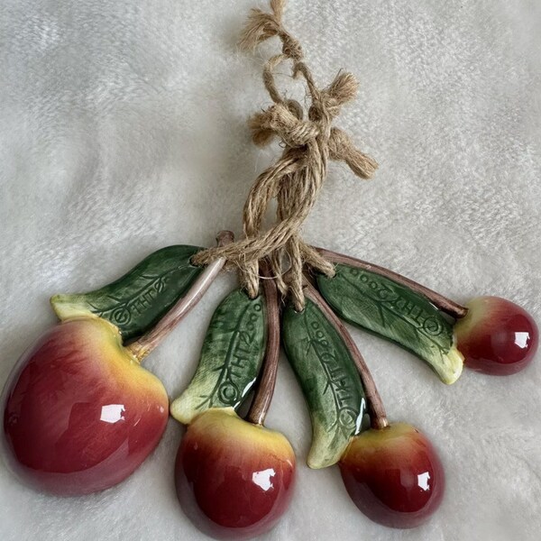 Ceramic Measuring Spoons - Etsy