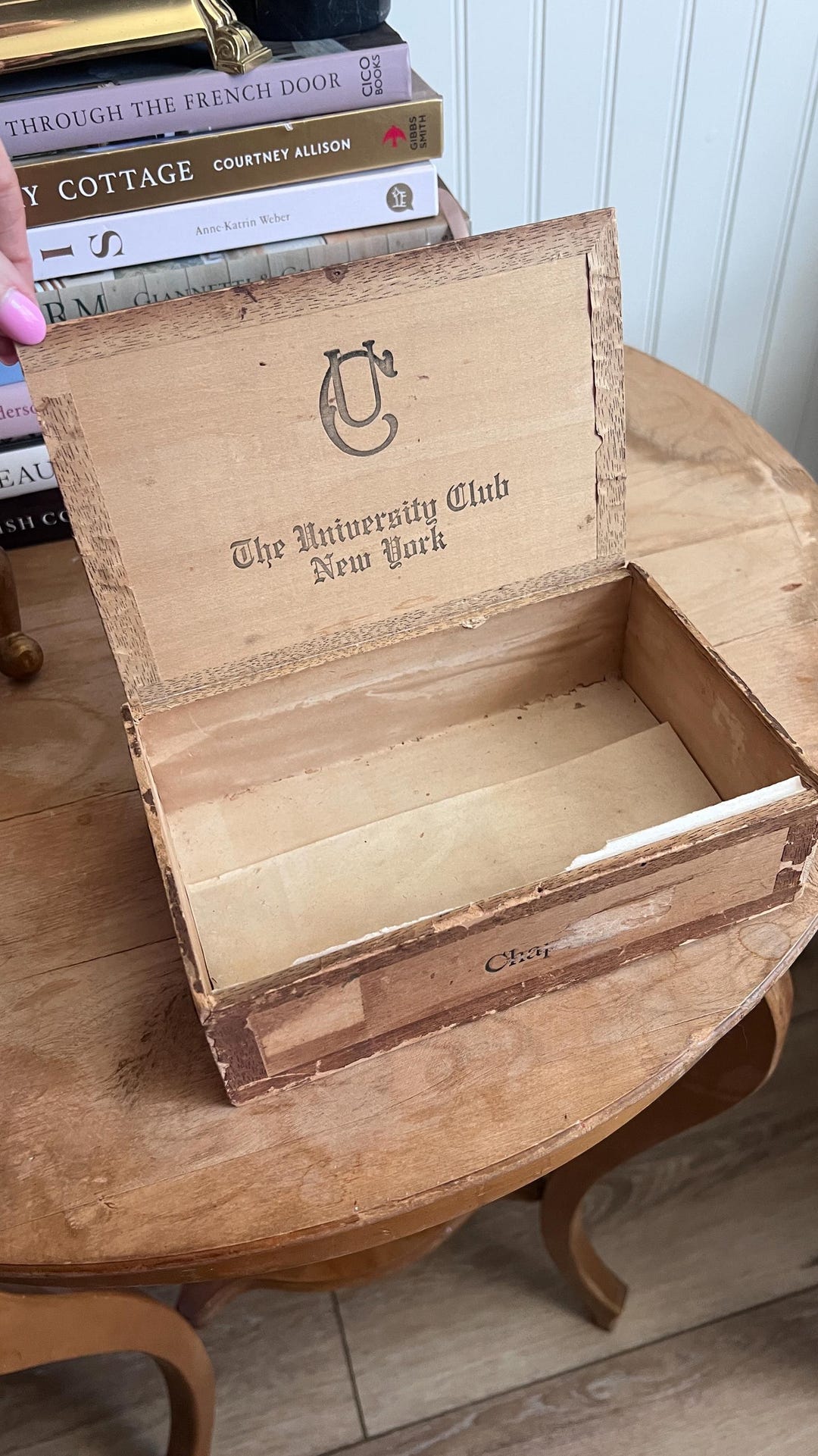 Vintage Cuban Cigar Box - Etsy
