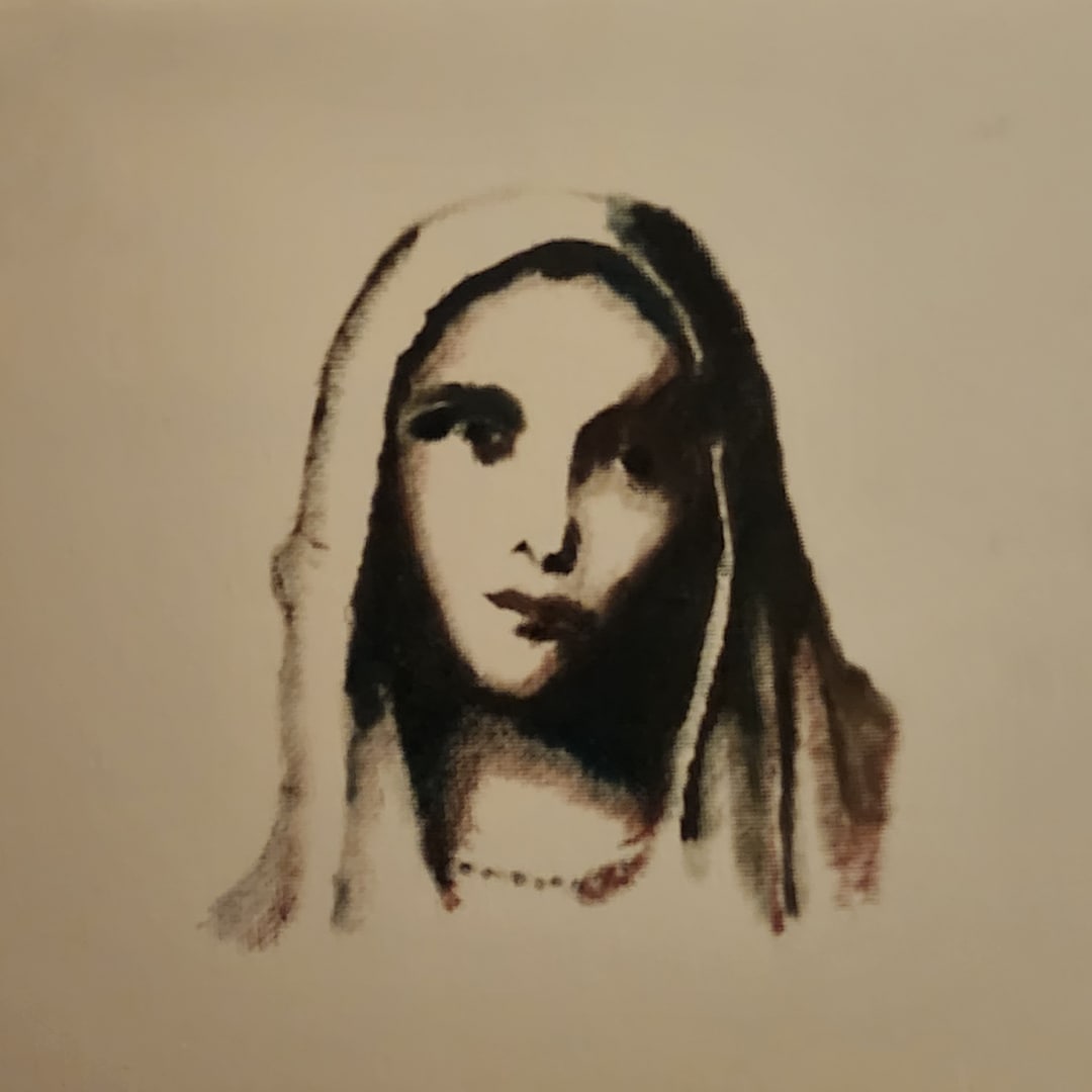 Virgin Mary Oil Painting on Canvas - Etsy