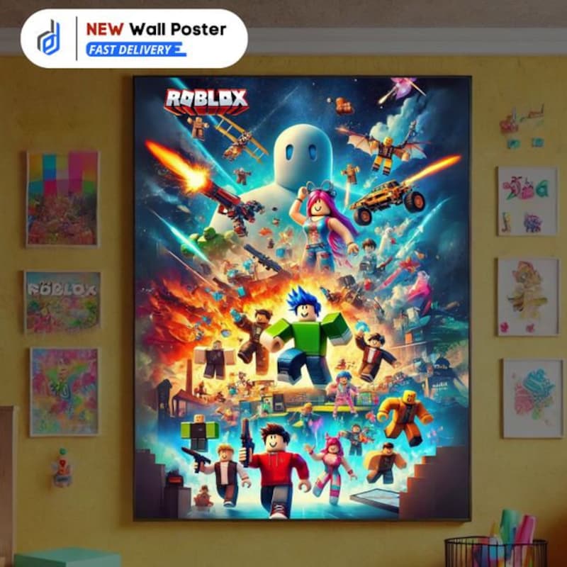 Roblox Wall Posters - Etsy