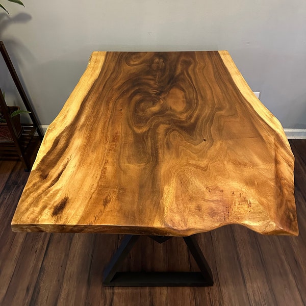 Monkey Pod Table - Etsy